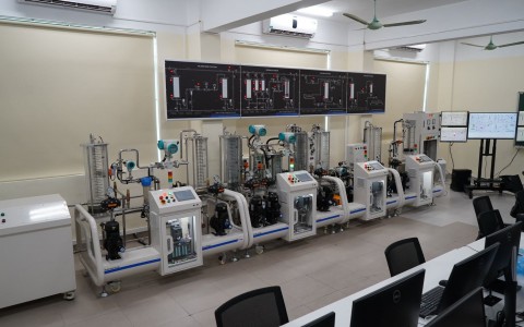 Providing DCS training lab solution for Hanoi University of Industry