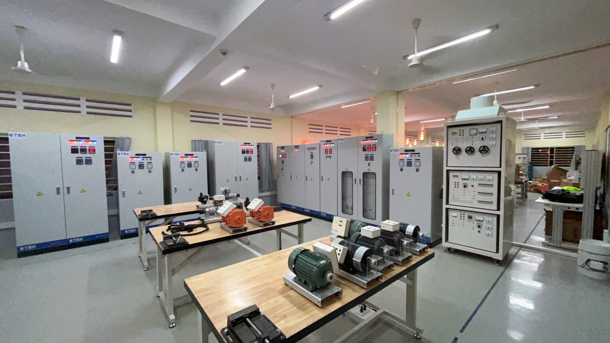 ETEK SUCCESSFULLY COMPLETED THE PROJECT: "PROVIDING ELECTRICAL AND ELECTRONIC TRAINING EQUIPMENT ...