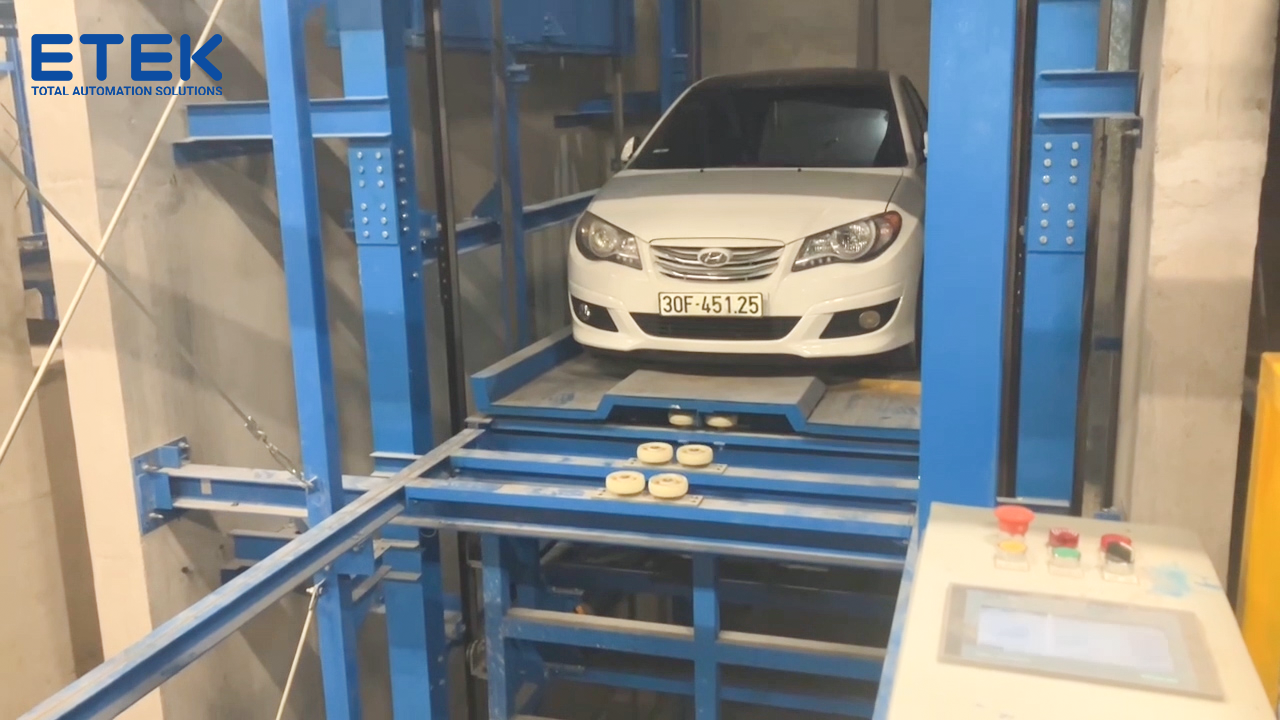 Robocar Automated Parking System Project in Quang Ninh